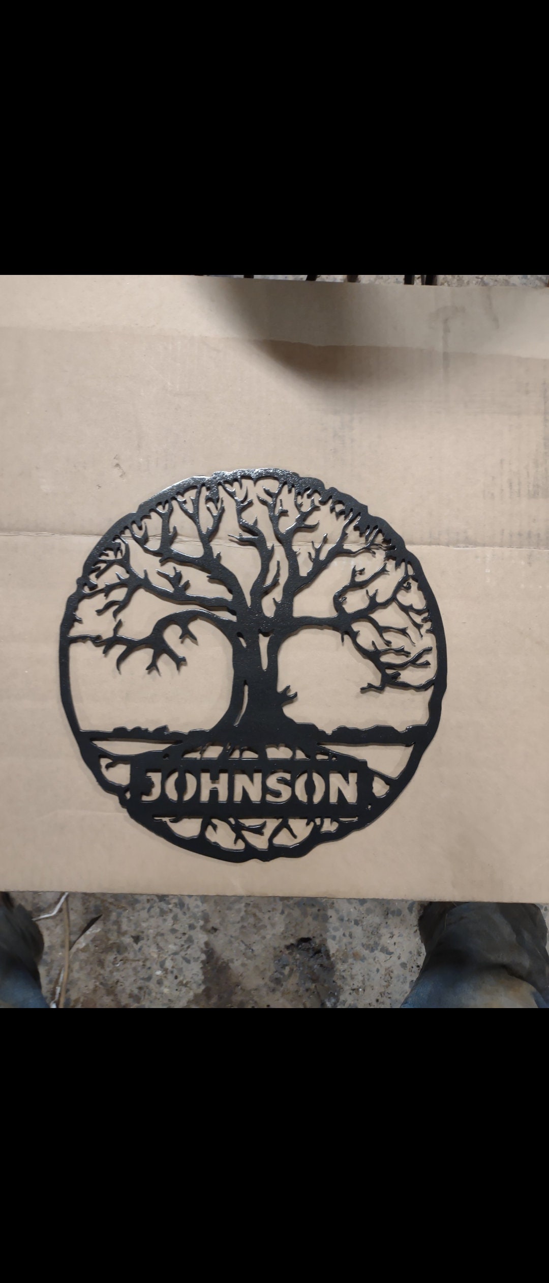 Steel Tree of Life Sign - Etsy