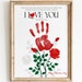Printable Valentine's Day Craft for Kids Valentine's Day Handprint Poem ...