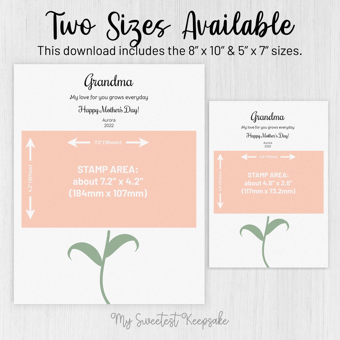 Printable Grandma Gift Gift From Baby for Grandma Keepsake - Etsy