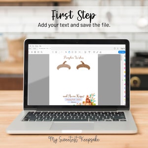 Printable Pumpkin Wishes and Acorn Kisses Handprints Homeschool ...