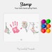 Printable LOVE Handprint Keepsake Gift Craft for Baby or - Etsy