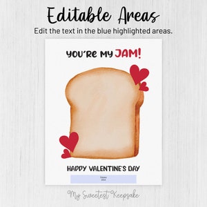 Printable Valentine's Day Keepsake Gift From Baby for Mom, Dad, Grandma ...