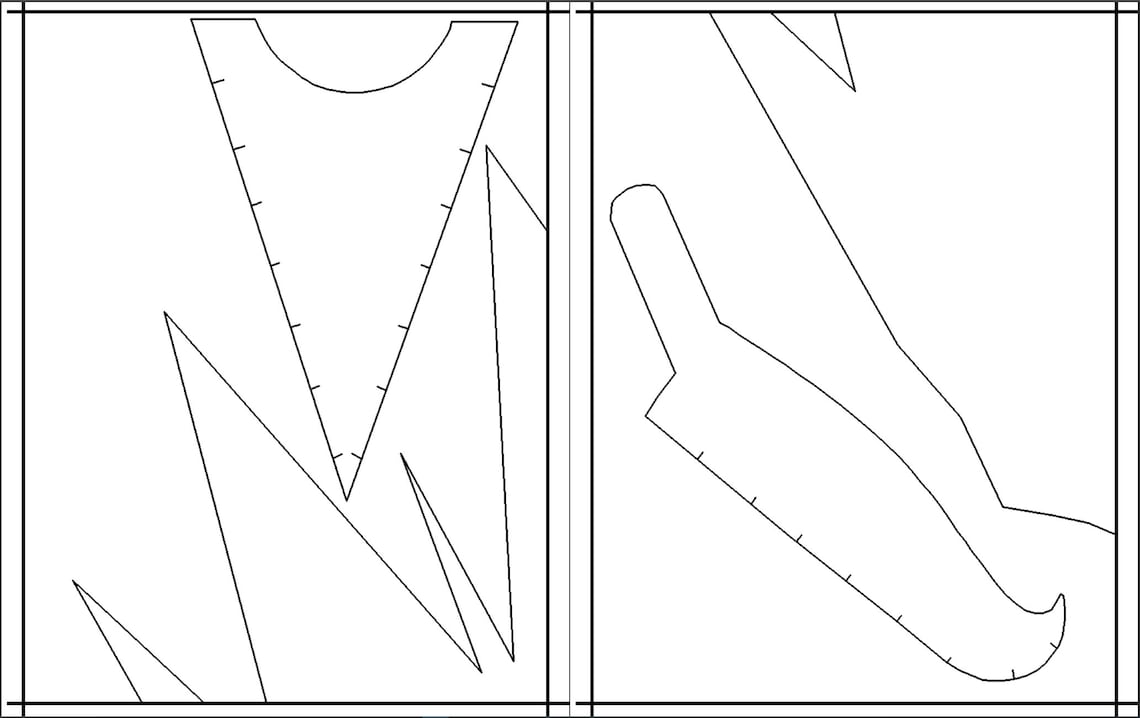 Tokoyami Cosplay Mask Moving Jaw Pattern/template - Etsy