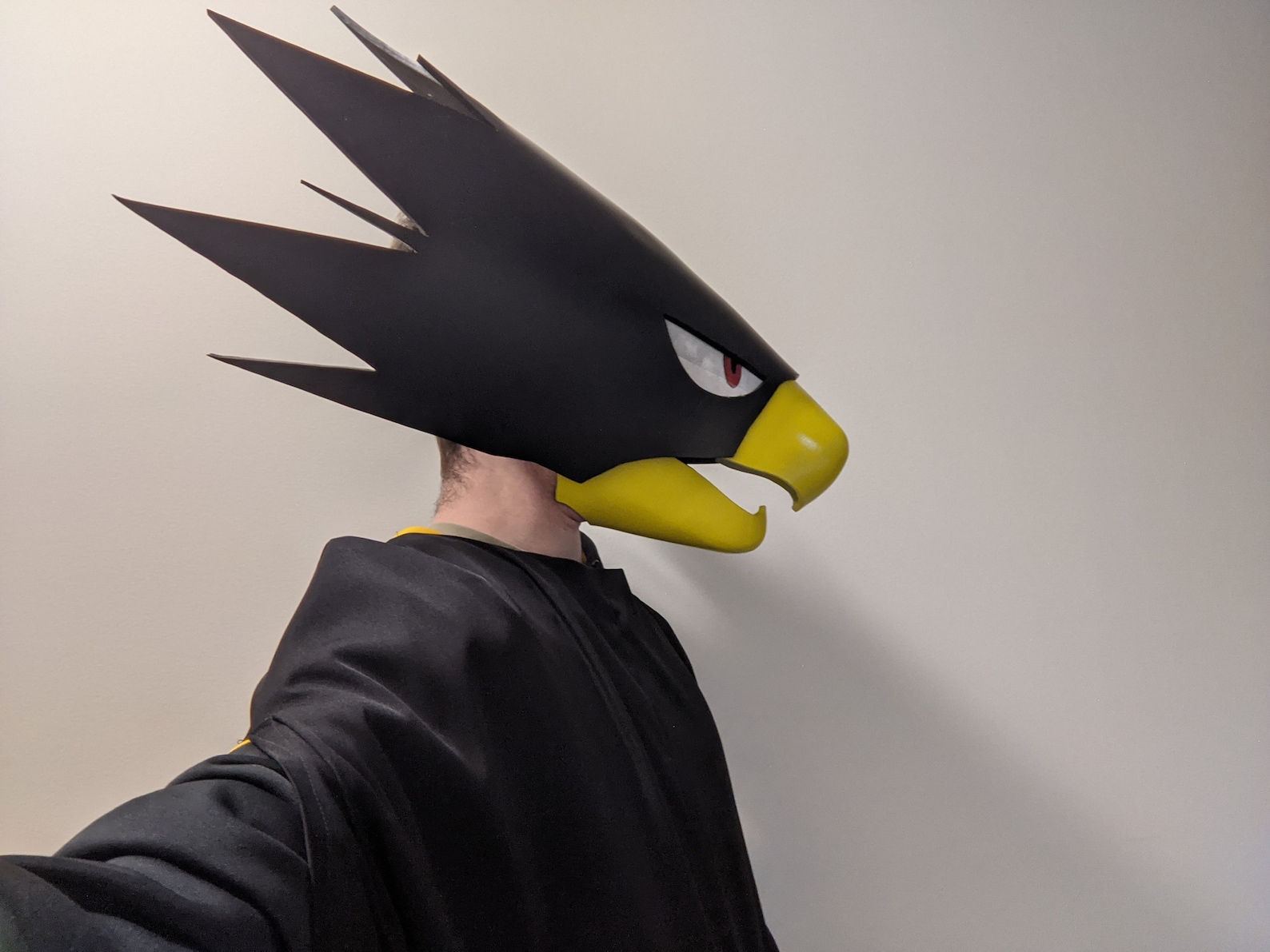 Tokoyami Cosplay Mask Moving Jaw Pattern/template - Etsy