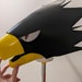 Tokoyami Cosplay Mask Moving Jaw Pattern/template - Etsy