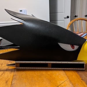Tokoyami Cosplay Mask Moving Jaw Pattern/template - Etsy