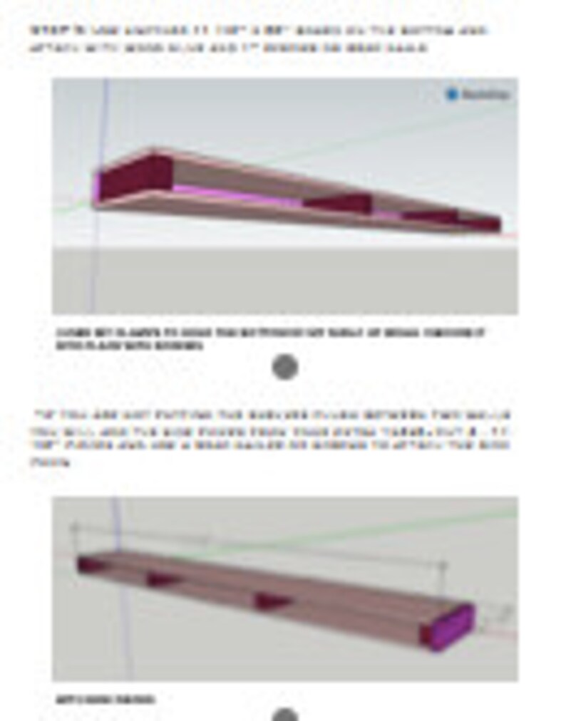 Easy DIY Floating Shelf Building Plans - Etsy