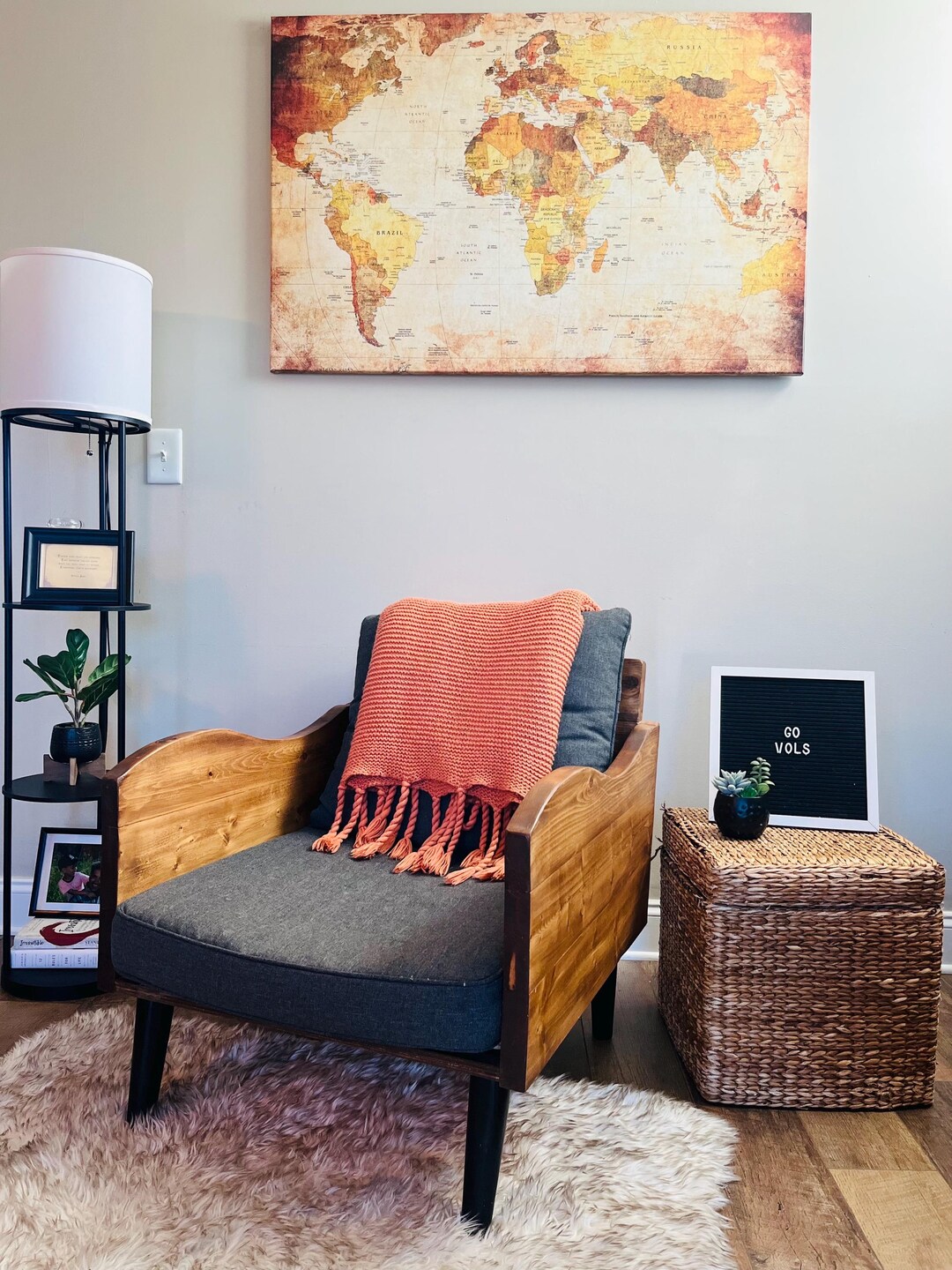 DIY Accent Chair Printable Furniture Plan - Etsy