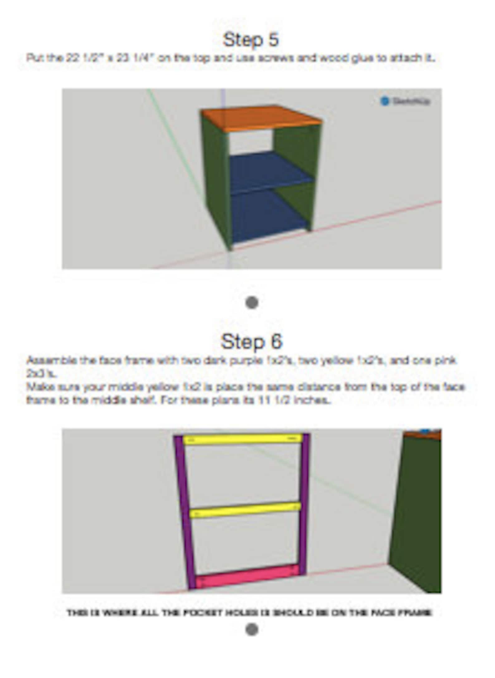 EASY DIY Desk Building Plan - Etsy