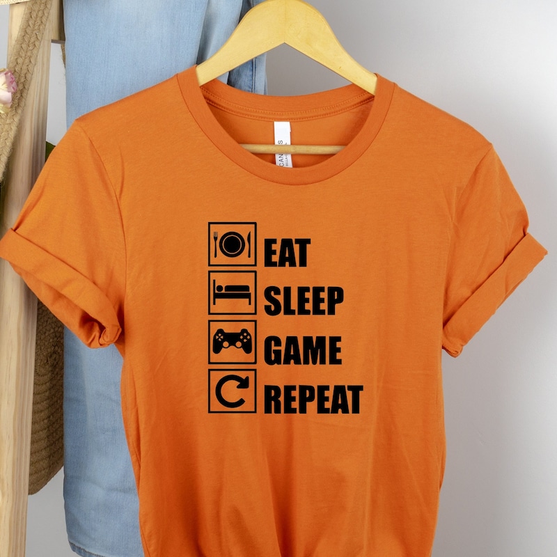 Eat Sleep Game Repeat - Etsy
