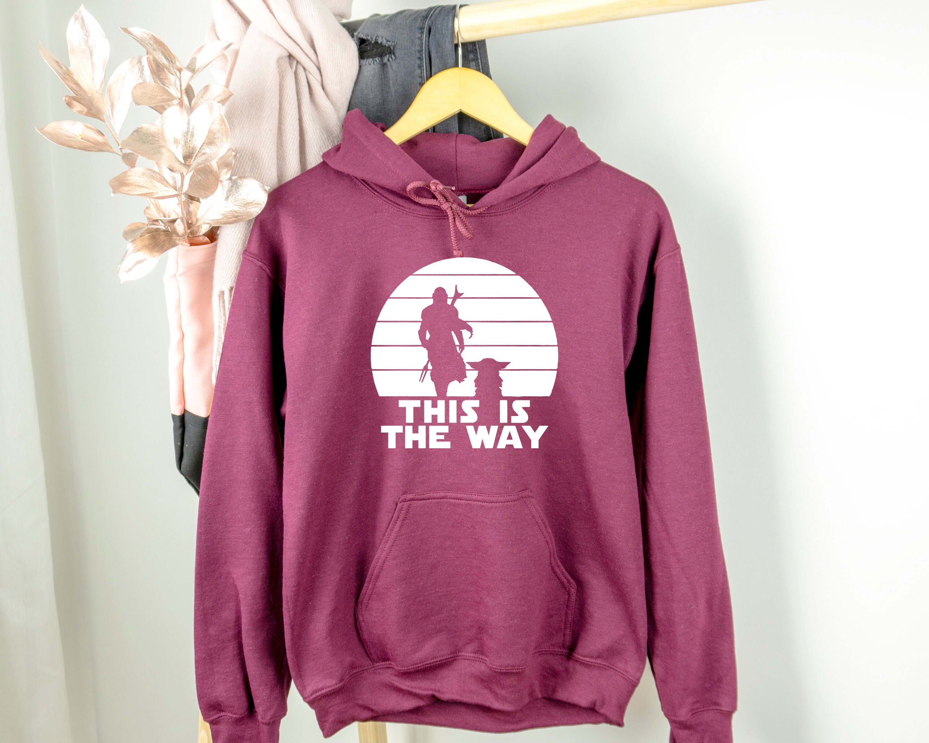 This is the Way, Disney Family and Couple Hoodie, Disney Matching ...