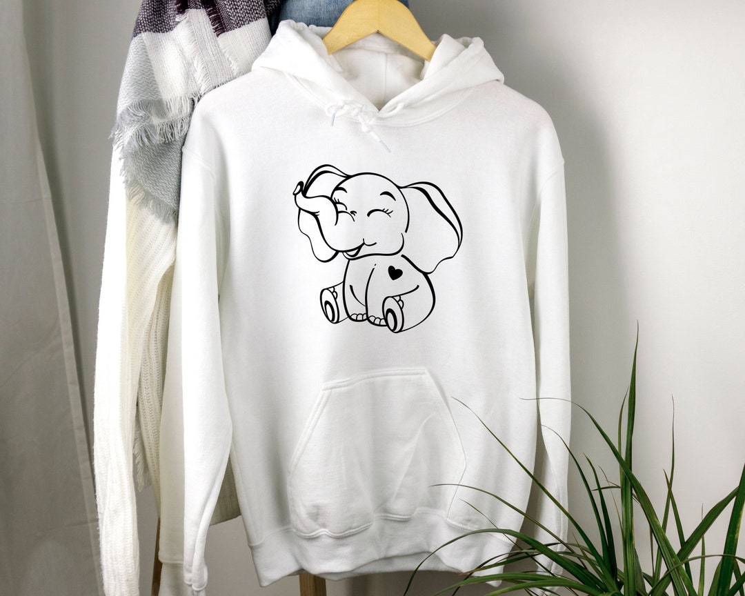 Elephant Hoodie, Elephant Mandala Sweatshirt, Elephant Sweatshirt, Boho ...