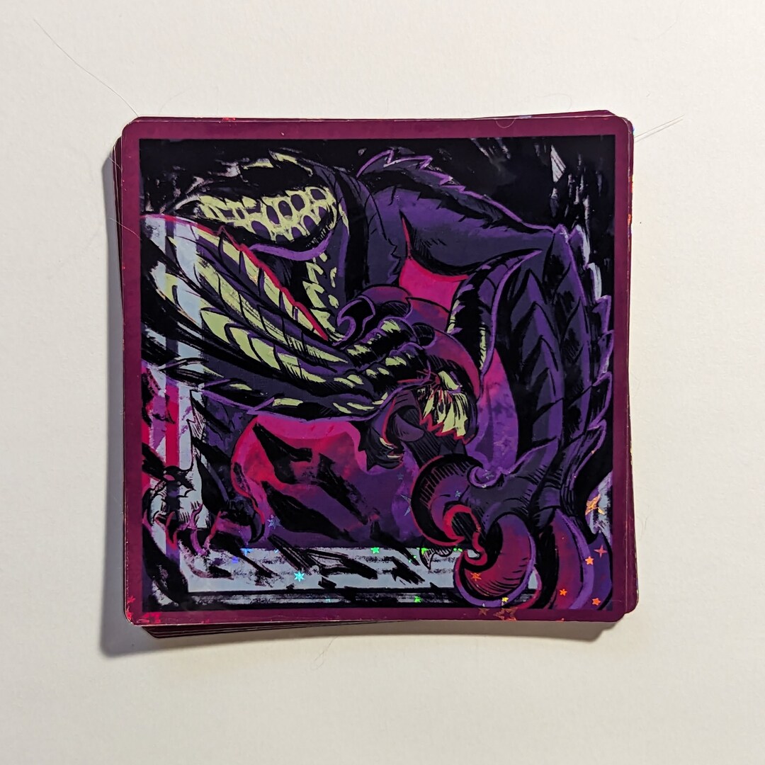 Frenzy Elder Dragon Monhun | 3in Vinyl Stickers - Etsy