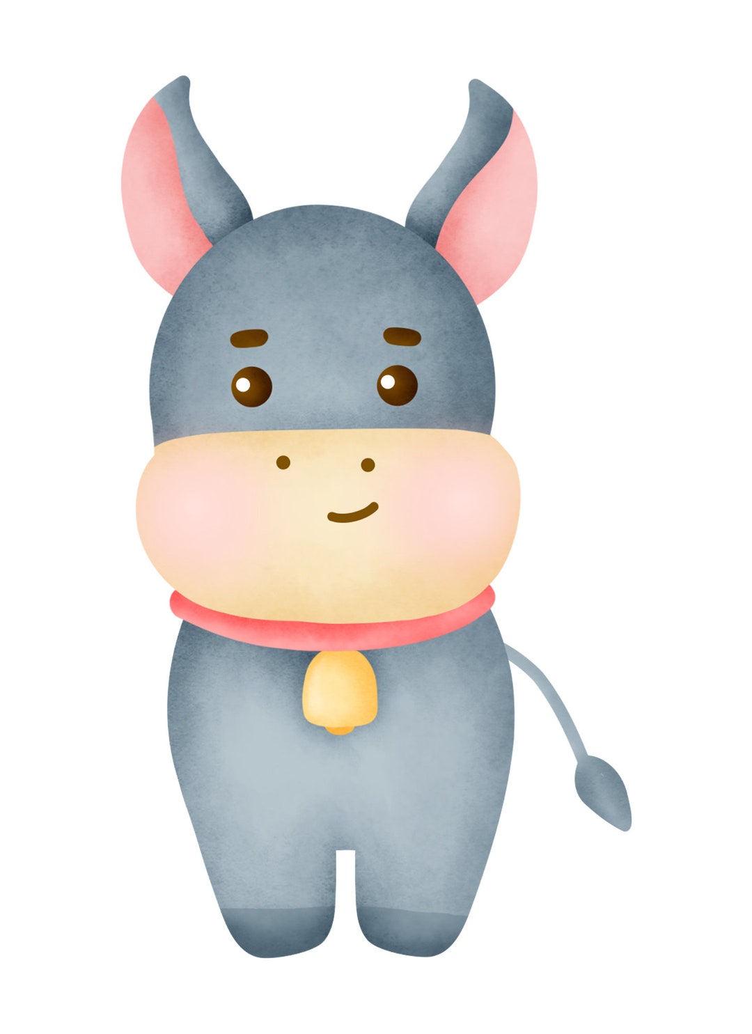 Donkey Prints for Nursery, Donkey Prints, Set of 4 Nursery Prints ...