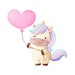 Unicorn Valentine Svg, Valentine Unicorn Svg, Unicorn With Heart Svg ...