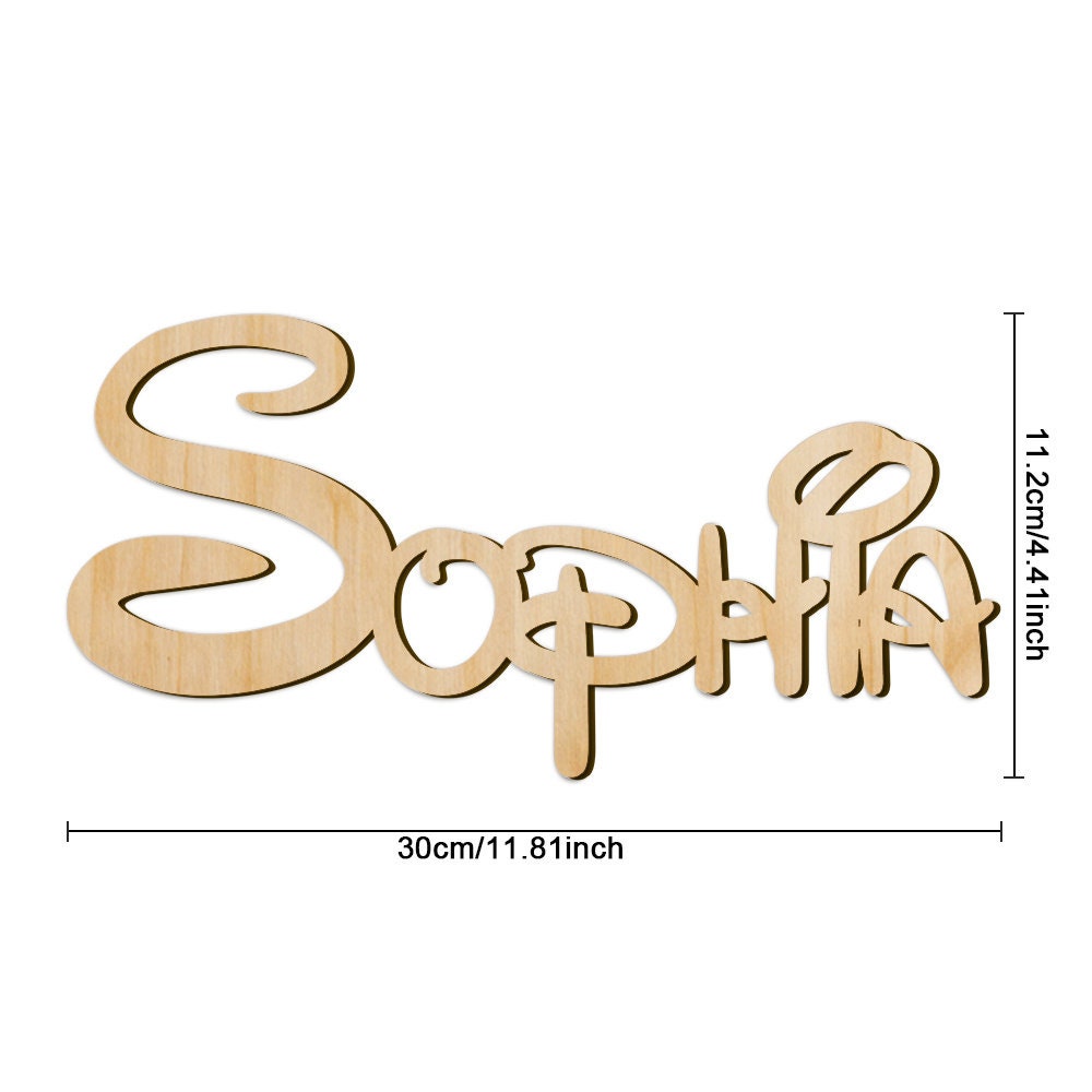 Personalized Name Sign Custom Name Sign Wooden Name Sign Name Wall ...