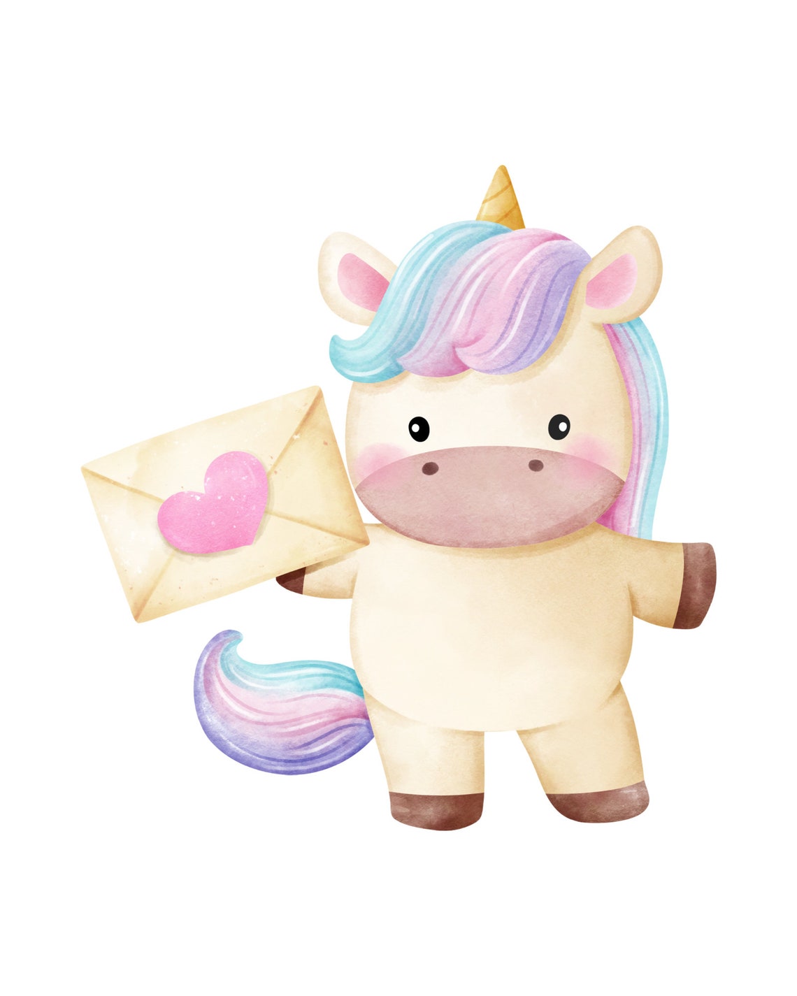 Unicorn Valentine Svg, Valentine Unicorn Svg, Unicorn With Heart Svg ...