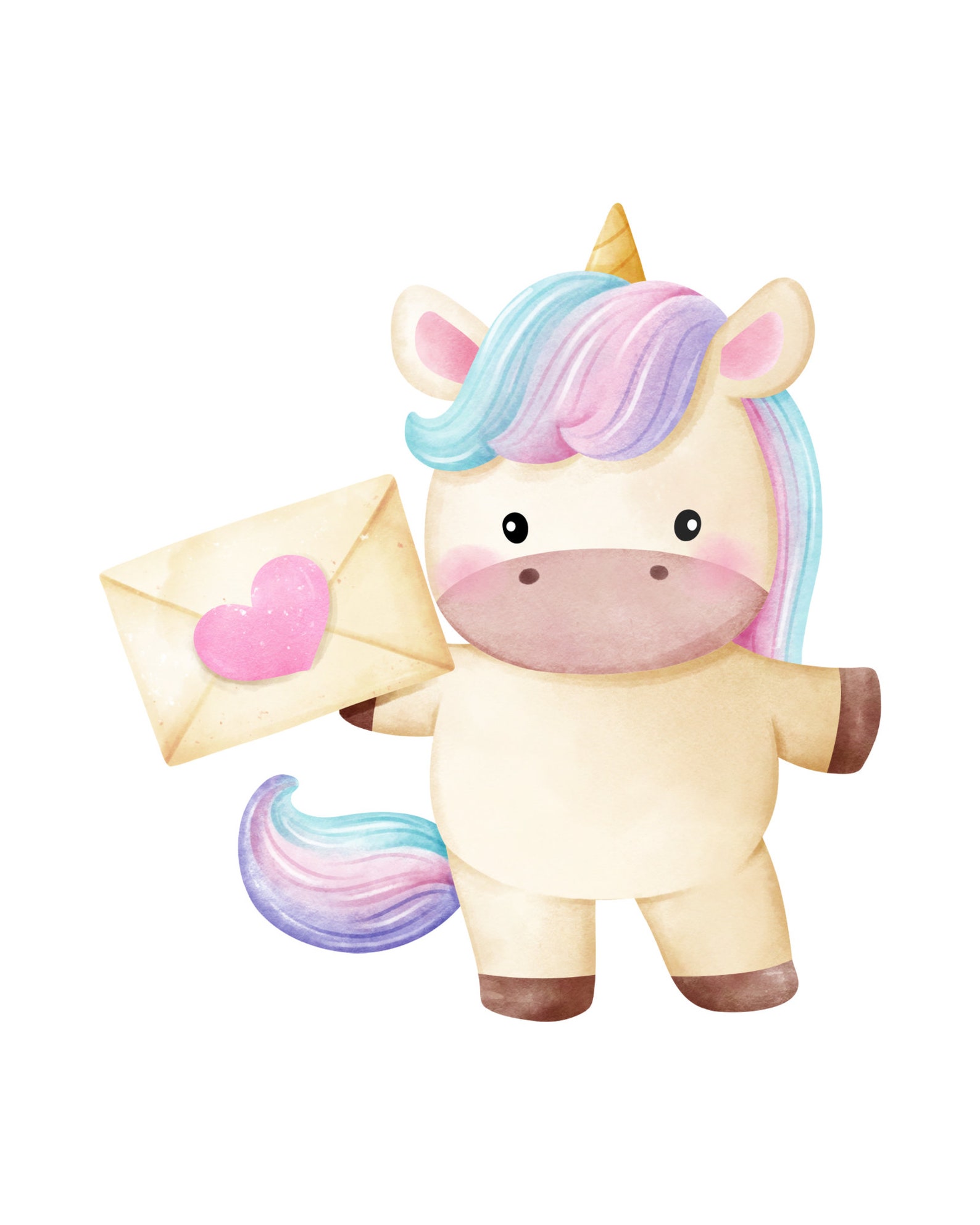 Unicorn Valentine Svg, Valentine Unicorn Svg, Unicorn With Heart Svg ...