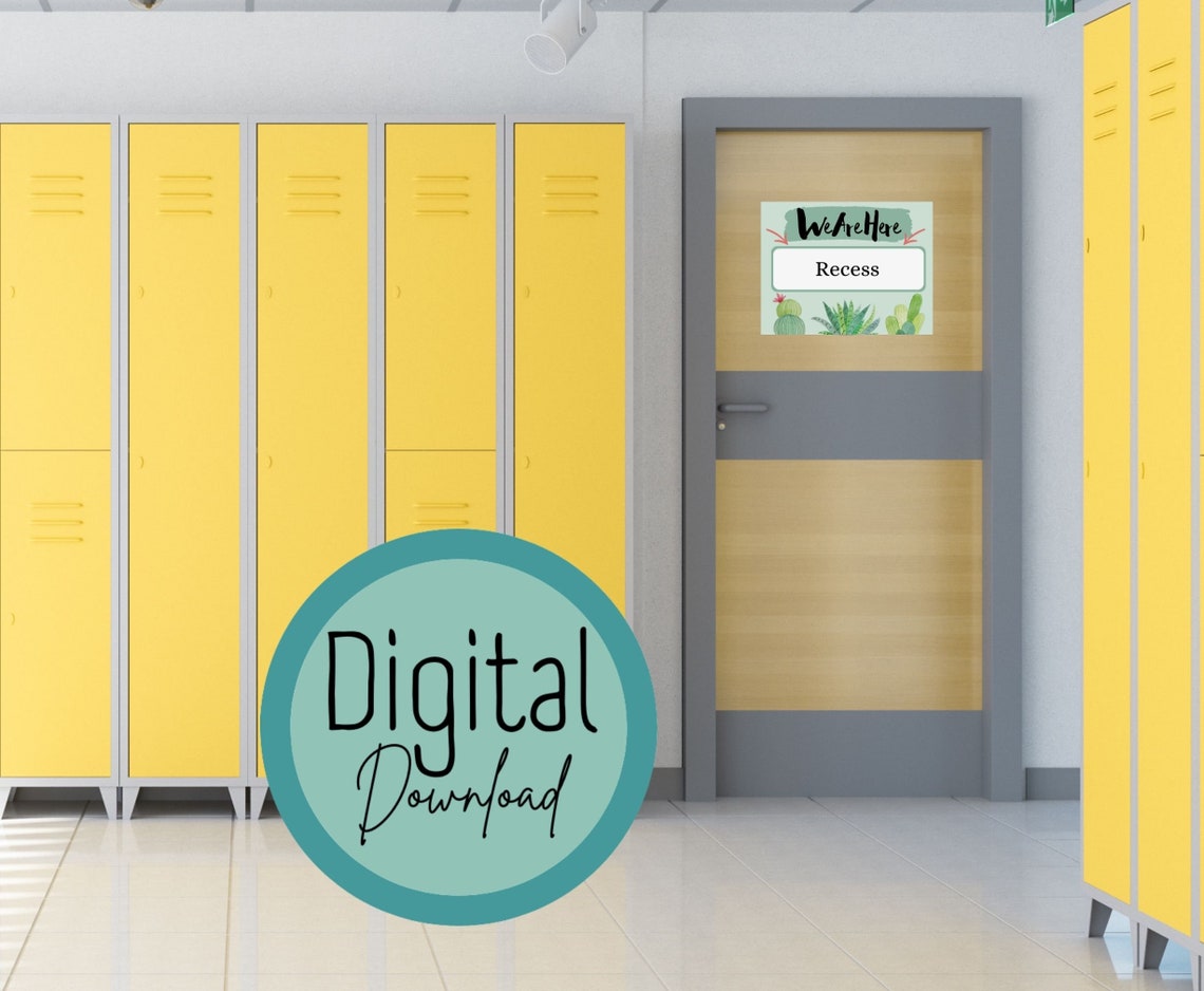 Where is the Teacher Classroom Sign | Class Location Door Sign ...