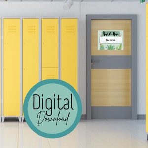 Where is the Teacher Classroom Sign | Class Location Door Sign ...