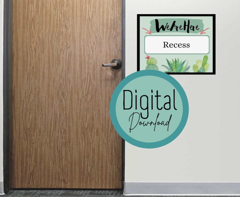 Where is the Teacher Classroom Sign | Class Location Door Sign ...