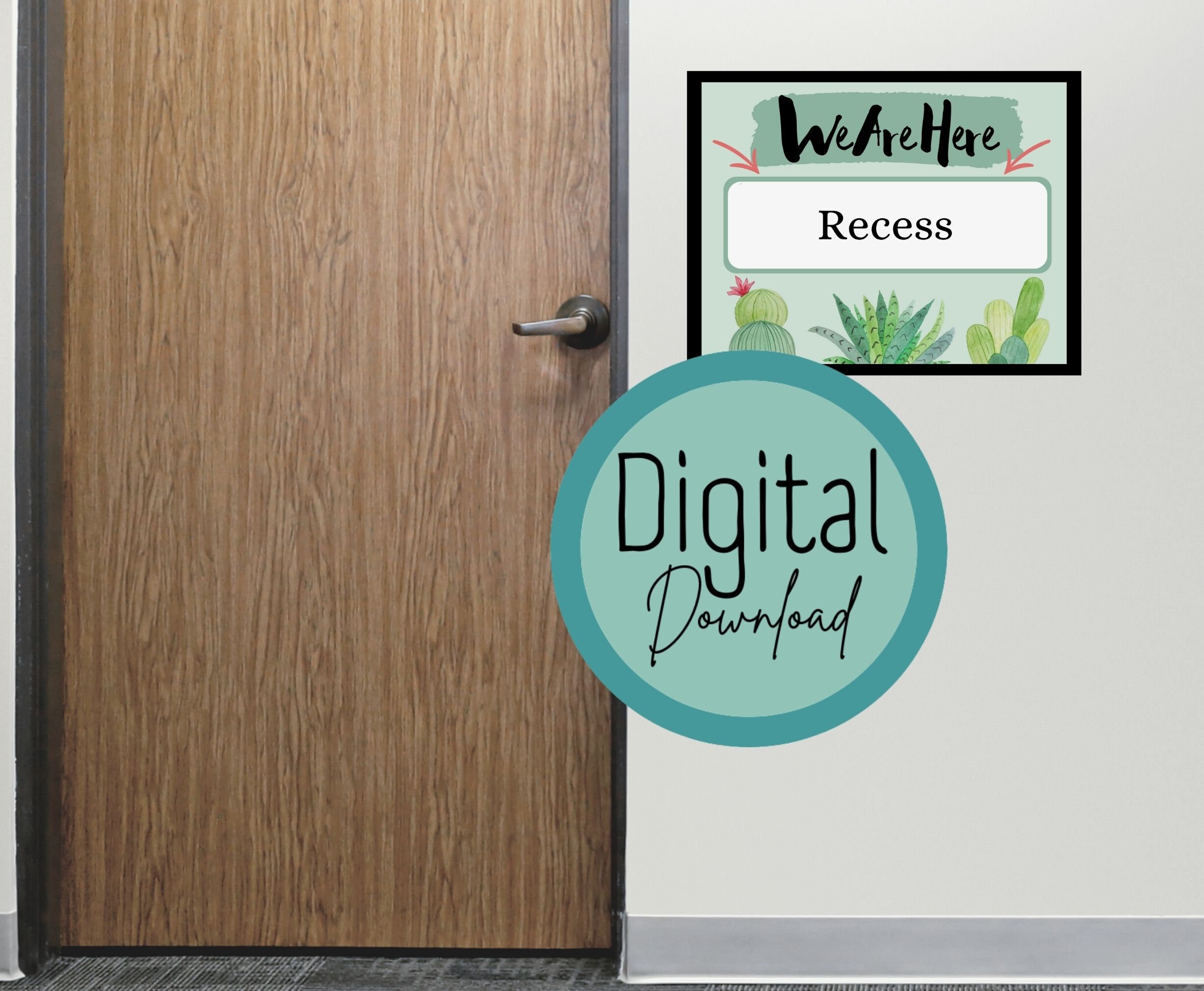 Where is the Teacher Classroom Sign | Class Location Door Sign ...