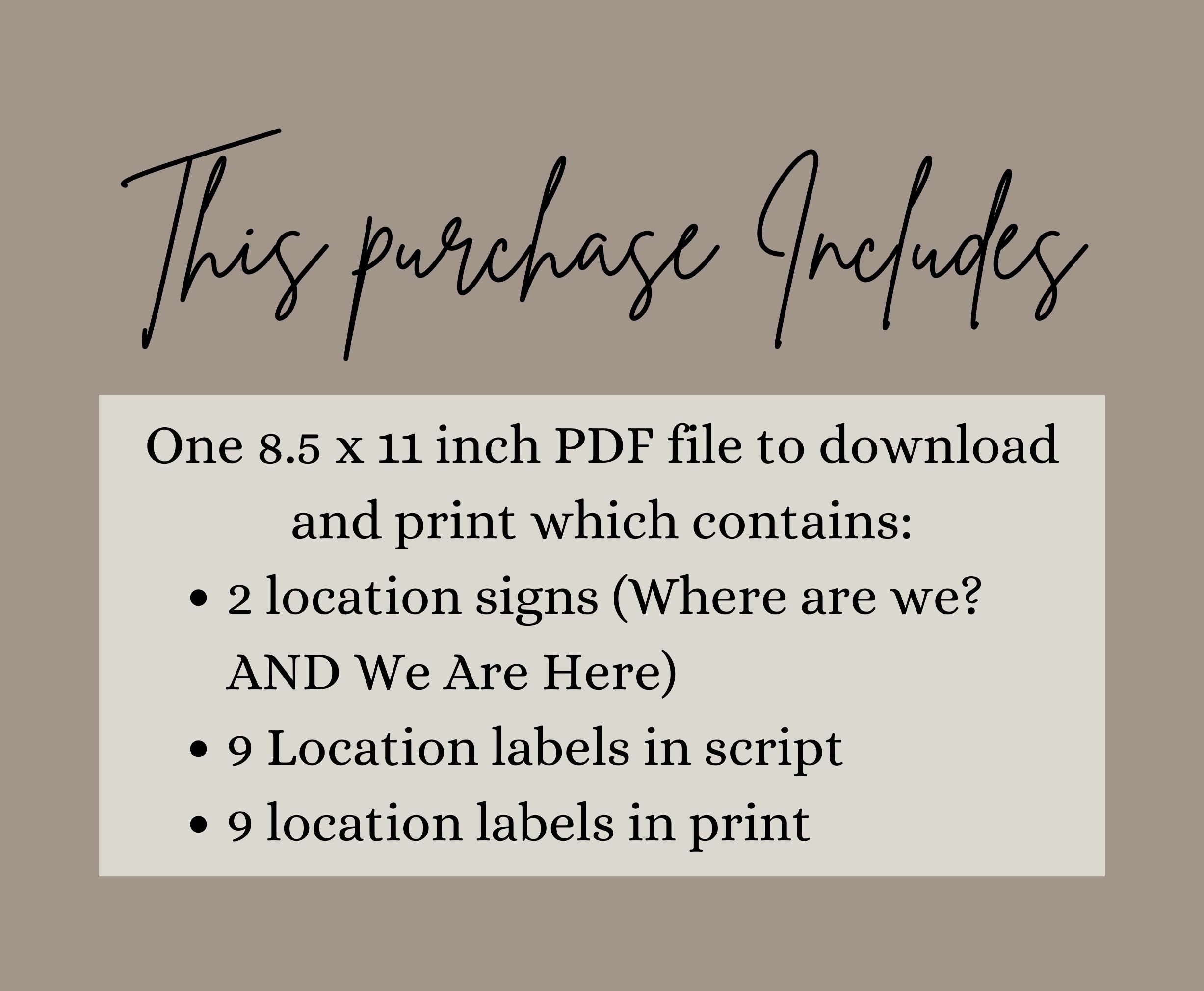 Where is the Teacher Classroom Sign | Class Location Door Sign ...