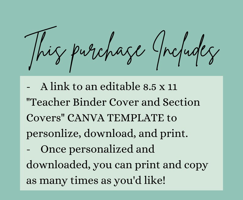 EDITABLE Teacher Binder Cover and Dividers | Cactus Classroom Binder ...