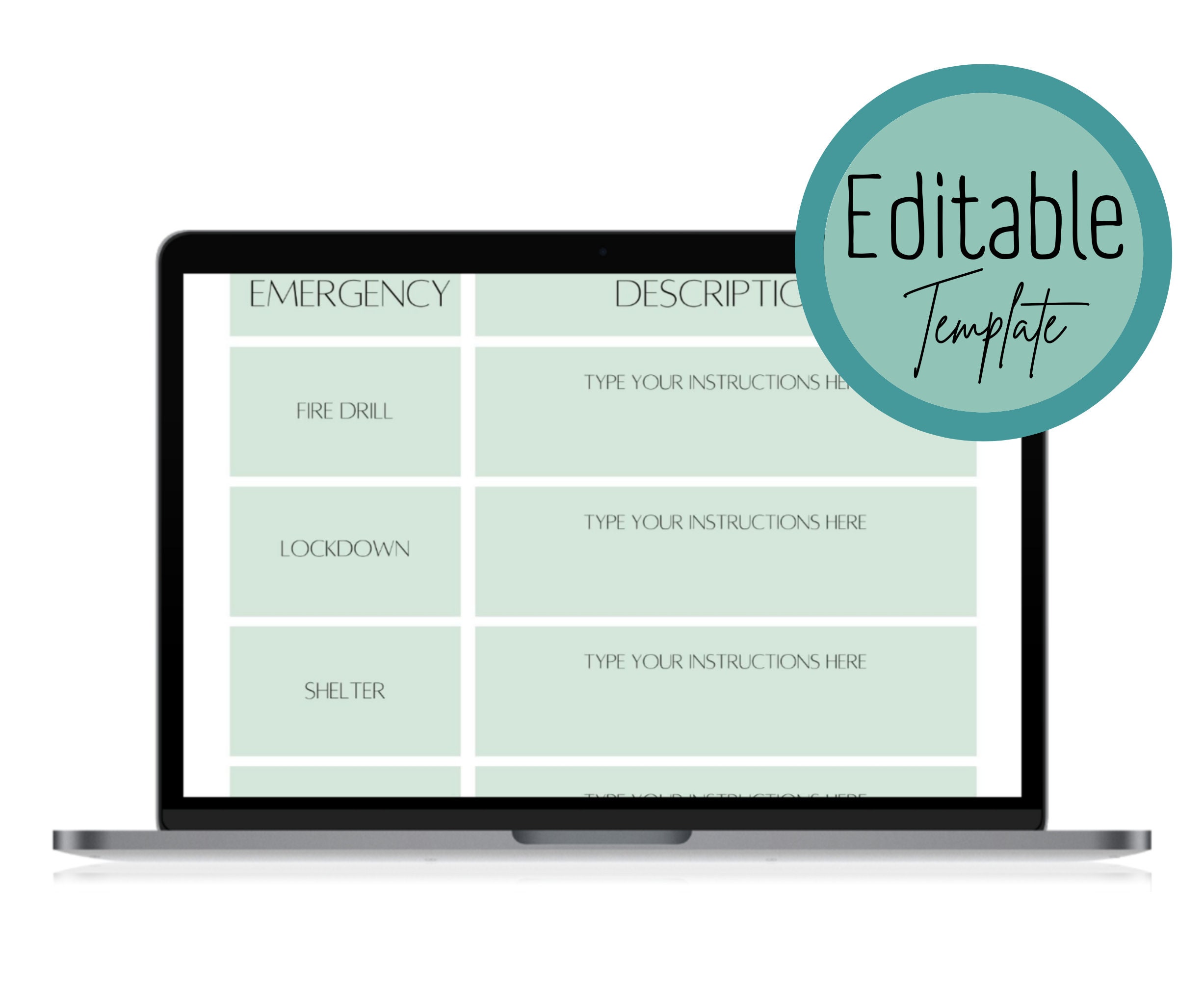 Editable Substitute Binder Template | Customize in Canva | Upper ...