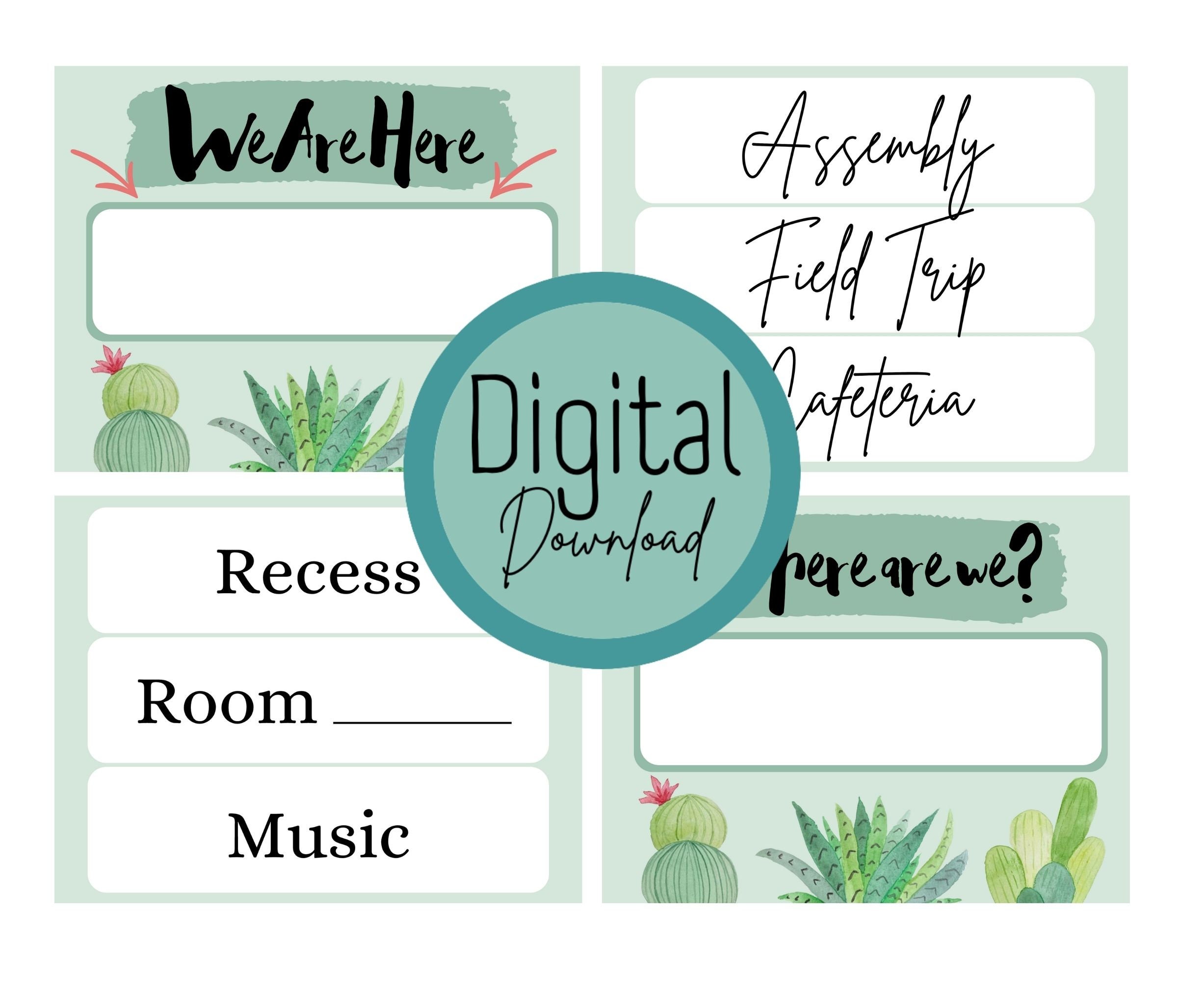 Where is the Teacher Classroom Sign | Class Location Door Sign ...