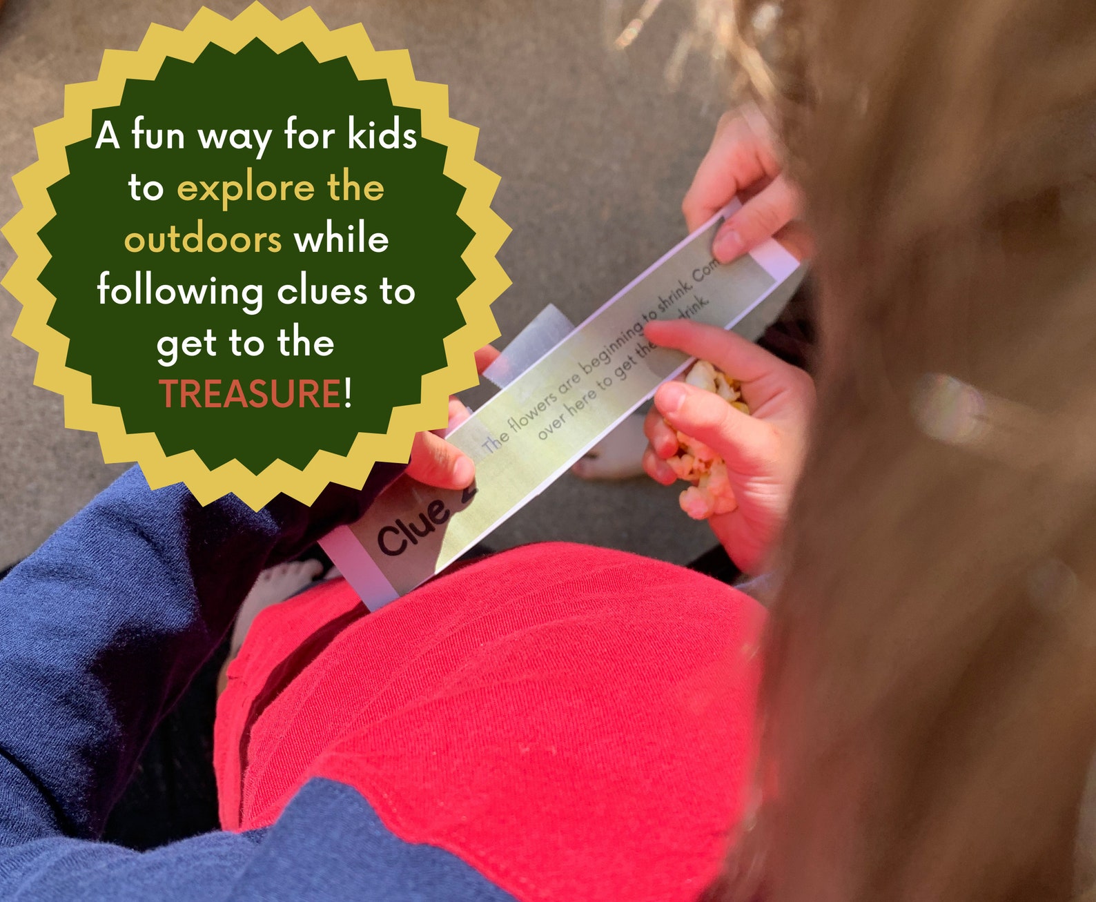 Backyard Treasure Hunt | Printable Outdoor Scavenger Hunt | Easy to Use ...