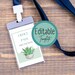 EDITABLE Hall Pass Cactus Themed Customizable Restroom Pass Student ...