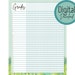 Cactus Theme Attendance and Grade Sheet: Teacher Printable (PDF) - Etsy