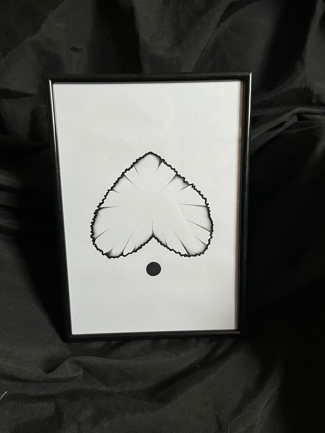 Inverted Heart inverted Heart Original Piece - Etsy