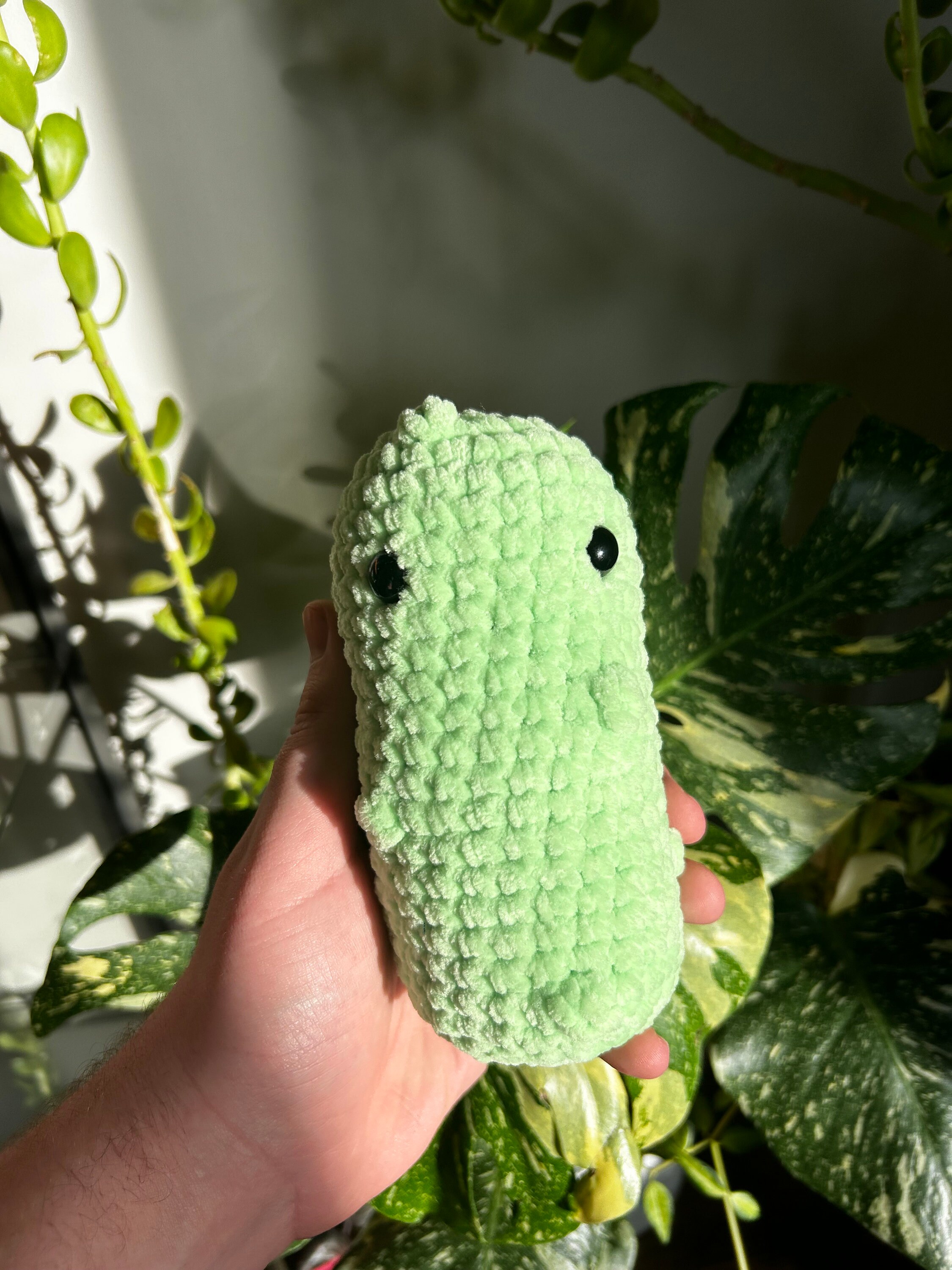 Pickle Crochet PDF Pattern - Pickles the Drnkn Cucumber - Etsy