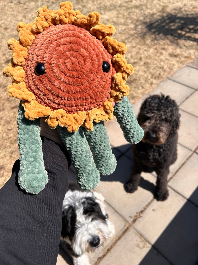 Sunny Flower Buddy - Crochet PDF Pattern Sunflower - Etsy