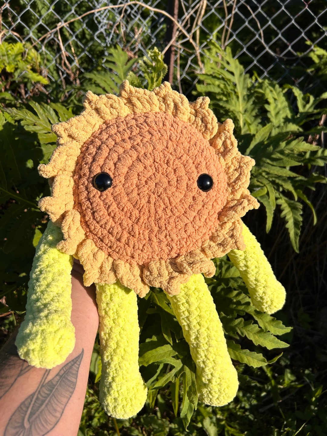 Sunny Flower Buddy - Crochet PDF Pattern Sunflower - Etsy