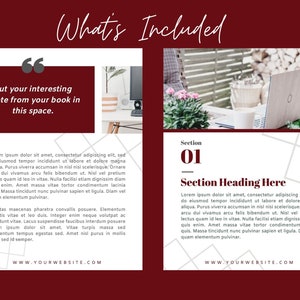 Digital Ebook Template, ELEVEN Canva Templates, Instant Download ...