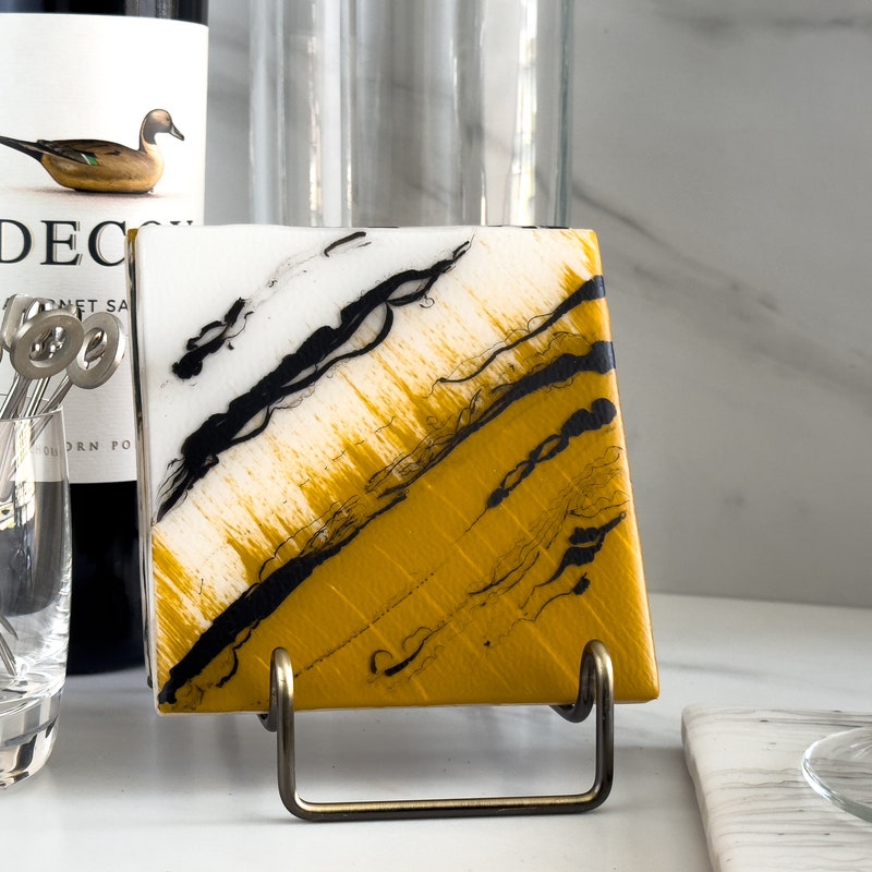 Alcohol Ink Coasters - Etsy