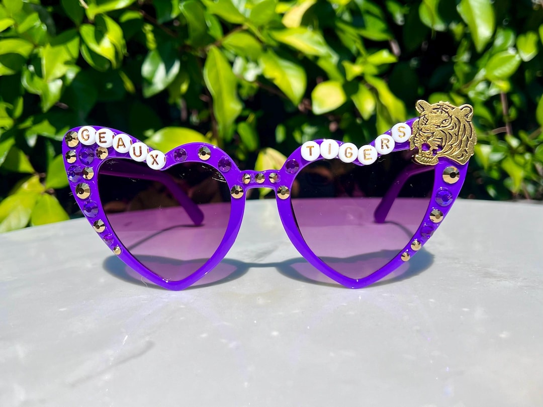 GEAUX TIGERS ~ LSU Tigers Sunglasses ~ Louisiana State University ...