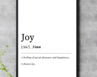 Joy Definition - Etsy
