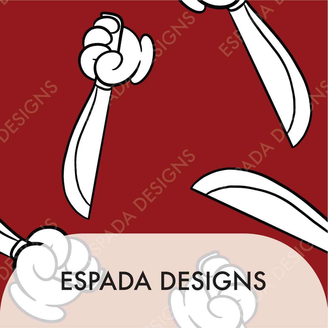 Horror Machete Pattern - Etsy