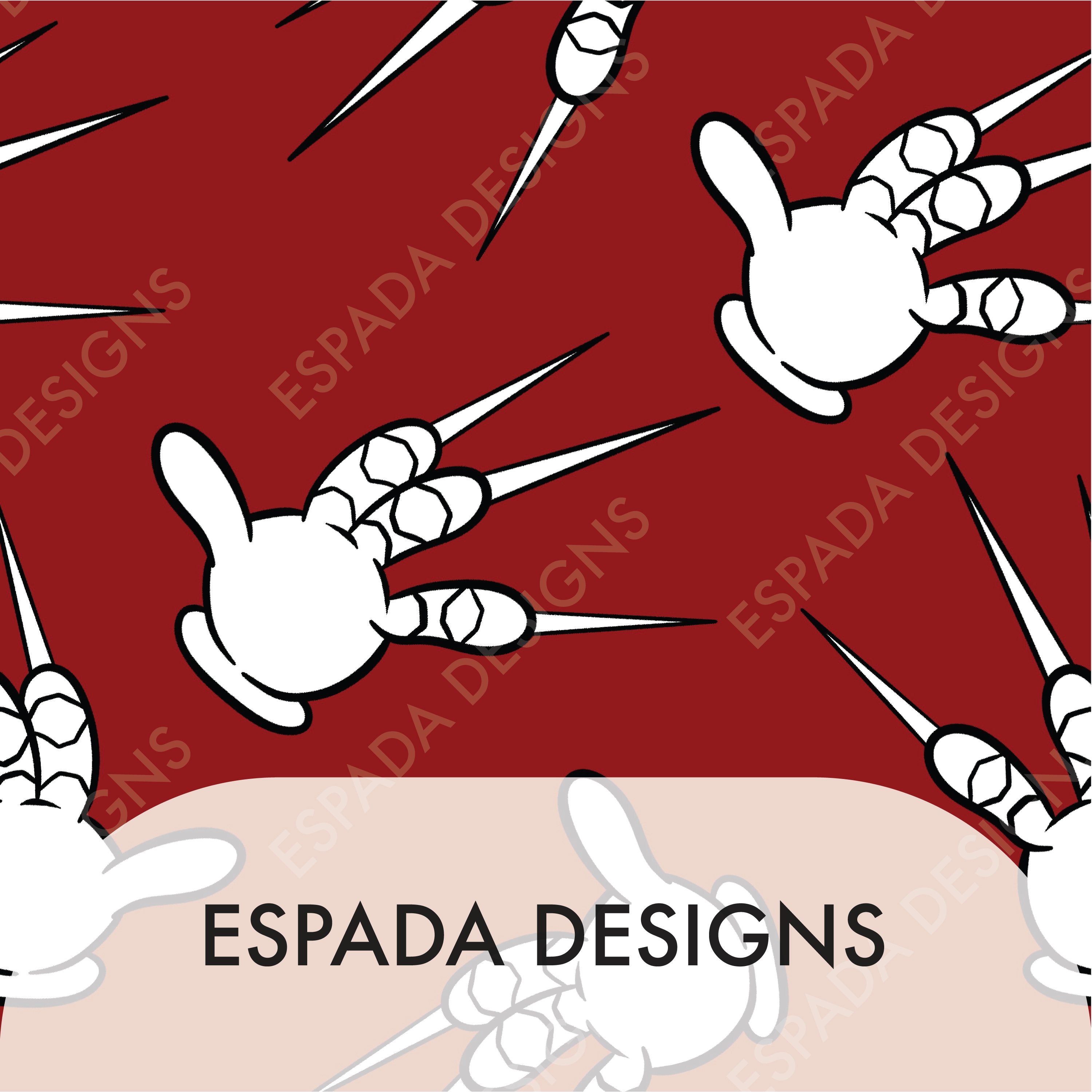 Razor Claw Pattern - Etsy