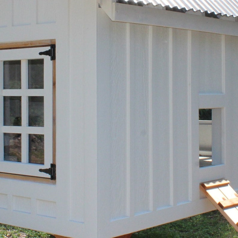 Chicken Coop Plans 8-15 Chickens the B&B Coop Instant - Etsy Canada