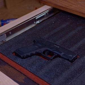 Gun Concealment Coffee Table DIY Plans, Hidden in Plain Sight - Etsy