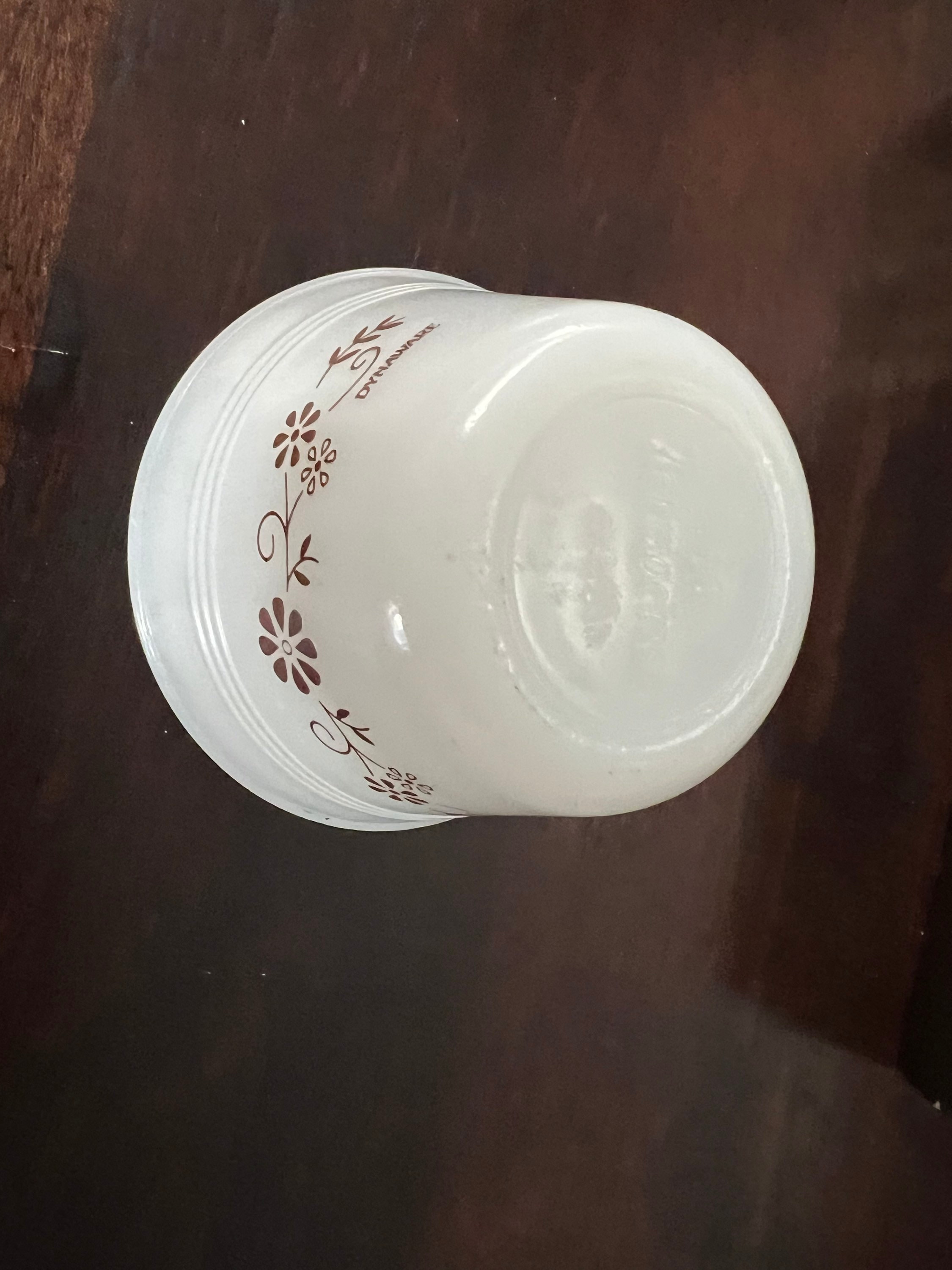 Dynaware Custard Cup No Flaws Milk Glass Retro - Etsy