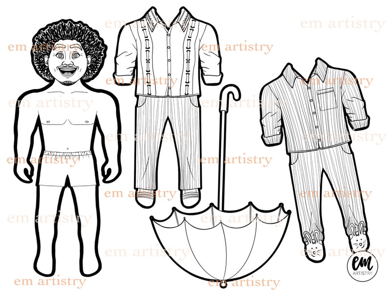 Encanto Paper Dolls - Etsy