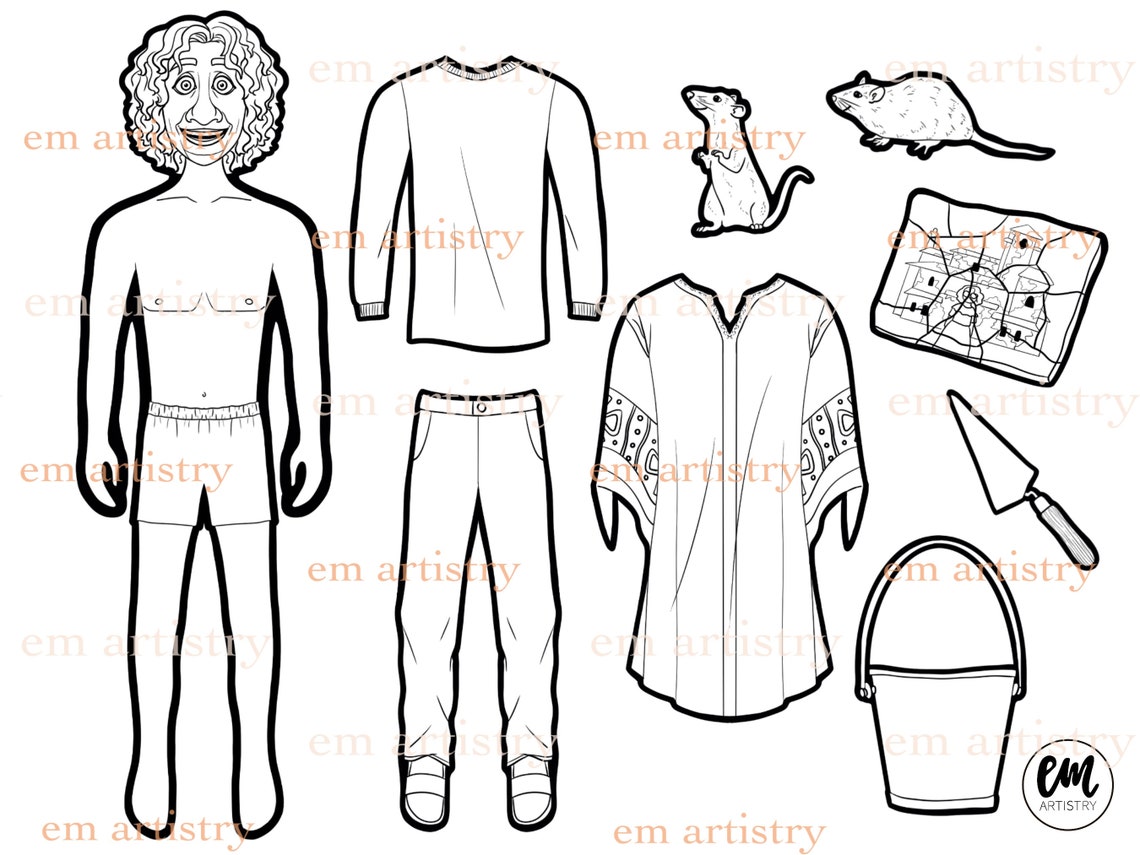 Abuela Encanto Paper Dolls - Etsy