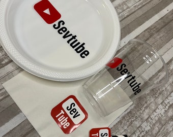 Youtube Plates - Etsy