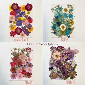 Pressed Flower Letters - Custom Monogram Signs - Nursery, Living Room ...